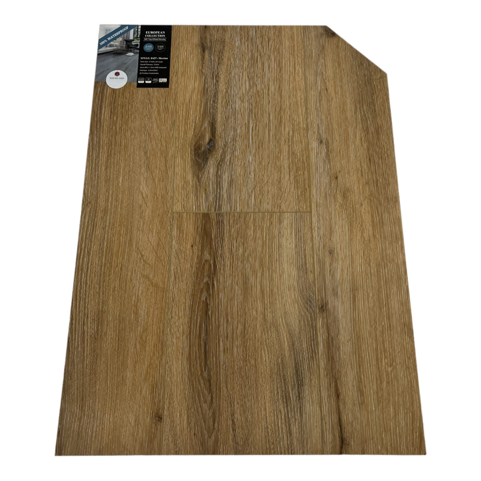 SPC Vinyl Plank Flooring European Collection – Messina - Tile and ...