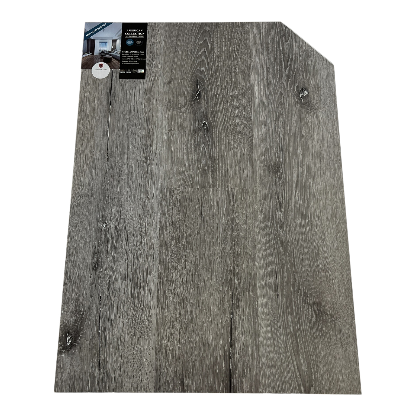 SPC Vinyl Plank Flooring American Collection – Hilton Head - Tile and ...
