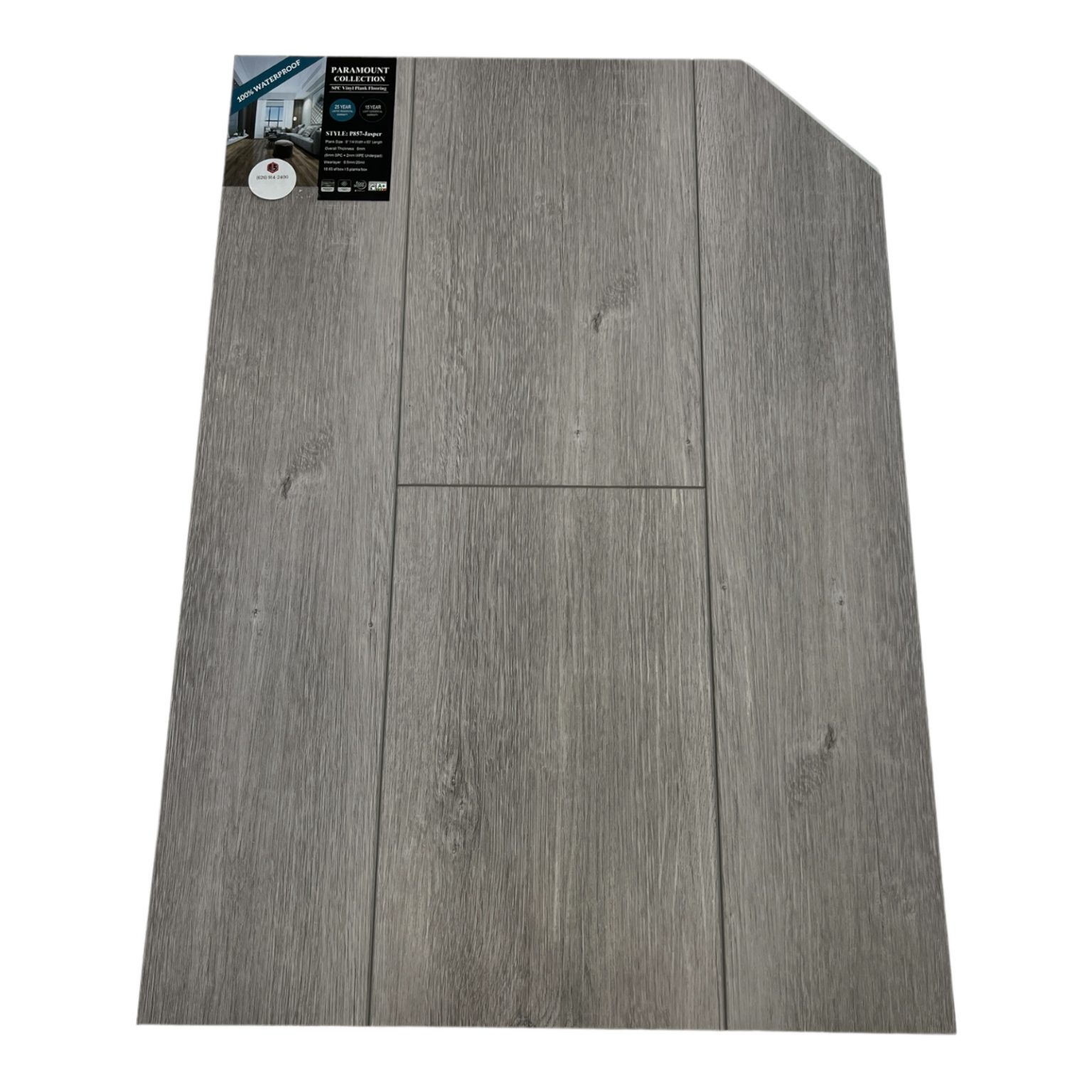 SPC Vinyl Plank Flooring Paramount Collection – Jasper – Tile and ...